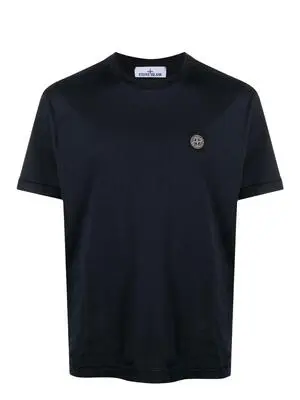 Stone Island Stone Island Men Logo Cotton T-Shirt Multicolor