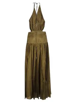 Zimmermann Indra Silk Long Dress - Multicolor
