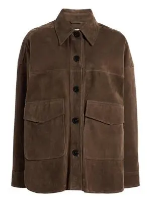 ARMA Kaylee Suede Jacket - Brown