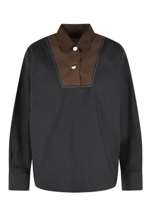 Marni Cotton Shirt - Black