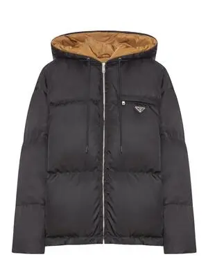 Prada Padded Re-nylon Jacket With Goose Down Filling - Multicolor