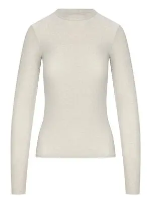 FORTE_FORTE Lurex Long-sleeve T-shirt - Multicolor