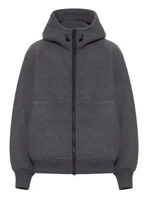 Canada Goose Chilliwack Fleece Bomber Jacket - Gray