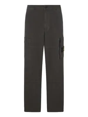 STONE ISLAND STONE ISLAND Cotton Ripstop Cargo Trousers