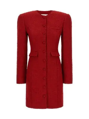 Magda Butrym 35' Mini Blazer Dress - Red
