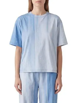 Loewe Striped T-shirt - Blue
