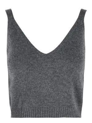 LISA YANG Cashmere Tank Top - Gray