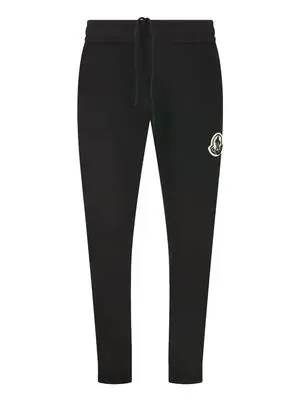Moncler Logo-patch Drawstring Track Pants - Black