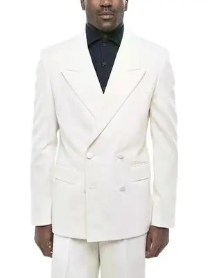 Givenchy Double-breasted Peak-lapel Blazer - Neutrals