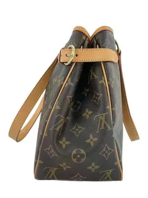 LOUIS VUITTON Monogram Canvas Batignolles Horizontal Tote Bag - Brown