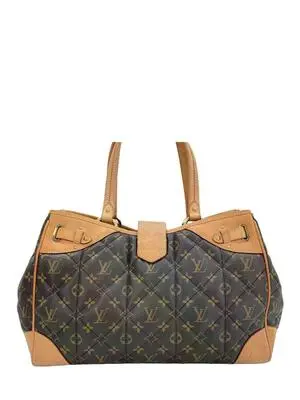 LOUIS VUITTON Monogram Quilted Tote Bag - Brown