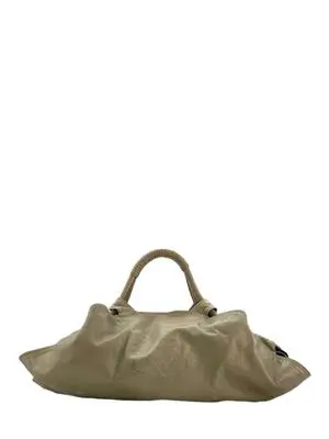 Loewe 2000s Anagram Shoulder Bag - Neutrals