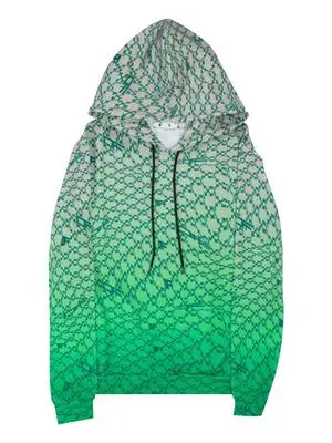 Off-White Allover Sport Hoodie - Green
