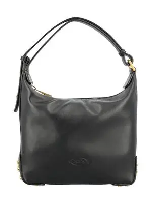 TOD'S Mini Bag Metal Dots In Pelle - Black