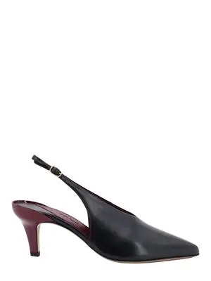 Chloé Suzie Leather Pumps - Black