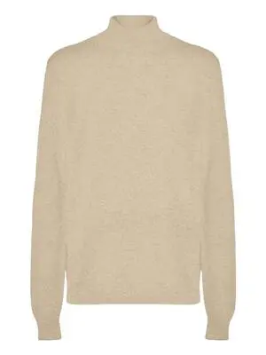 Malo Turtleneck Jumper - Walnut