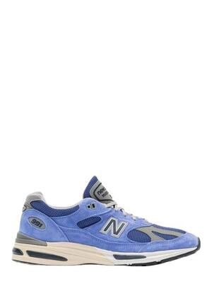 NEW BALANCE 991v2 Lace-up Sneakers - Blue