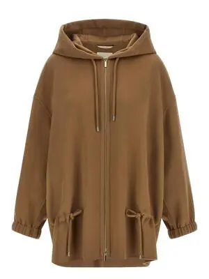 MAX MARA Max Mara S Madriana Hooded Zip Coat