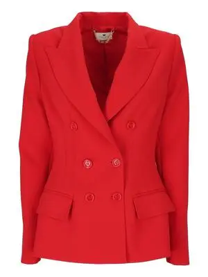 Elisabetta Franchi Fitted Double-breasted Blazer - No