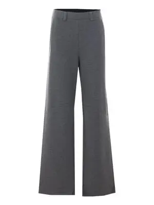 Liu Jo Rhinestone Logo Wide-leg Trousers - No