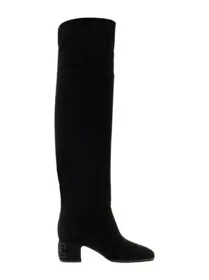 Casadei Over-the-knee Boots - Black