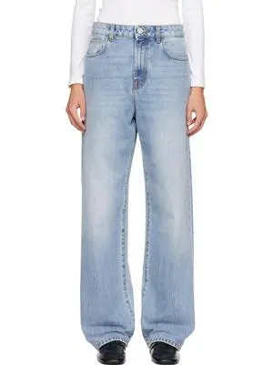 RÓHE Brunn Baggy Jeans - Blue