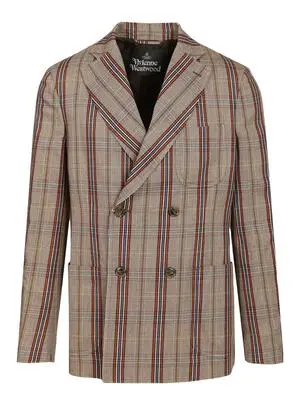 VIVIENNE WESTWOOD Vivienne Westwood Db Cruise Checked Blazer