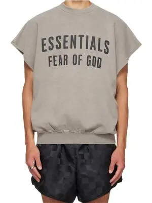 Fear Of God Short-sleeved Sweatshirt - Grey