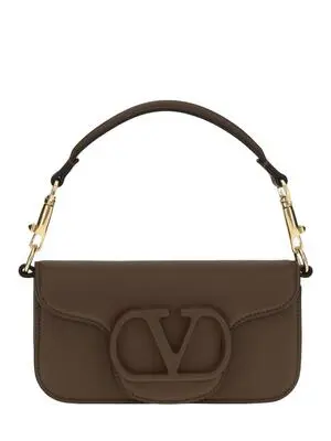 Valentino Garavani Locò Mini Shoulder Bag - Brown