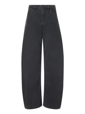 NILI LOTAN Nili Lotan Wide Leg Trousers With Belt Loops