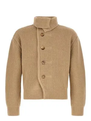 Dries Van Noten Dries Van Noten Chunky Cardigan With Lapel Collar No