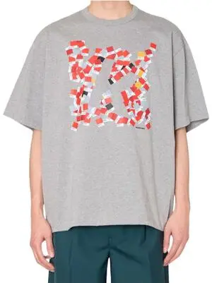 Kolor Crew-neck T-shirt - Light Gray
