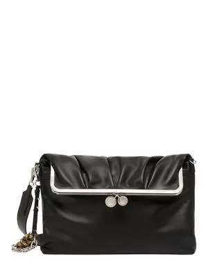 Max Mara Frame Clasp Shoulder Bag - Black