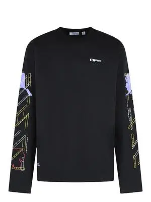 Off-White Archigeography Arrow T-shirt - Black