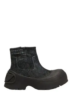 DIESEL® D-donald Zip Md Ankle Boots - Black