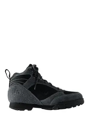 Nike Torre Mid Mesh And Brushed Suede Sneakers - Anthracite