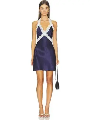 SNDYS. Taya Mini Dress - Navy