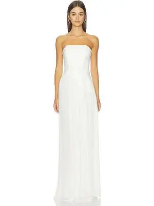 LOVERS AND FRIENDS Lovers And Friends Alice Strapless Gown White