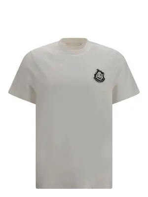 Moncler Logo Cotton T-shirt - Multicolor