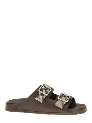 Burberry Urchin Sandals - Brown
