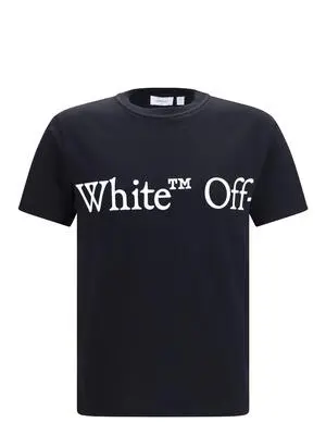 Off-White Bookish Scarf T-shirt - Black