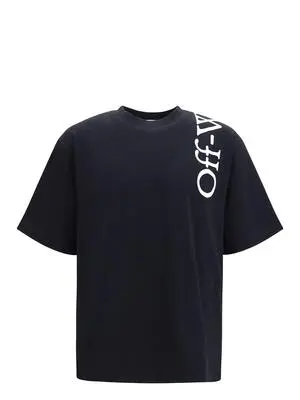 Off-White Vertical Bookish Skate T-shirt - Black