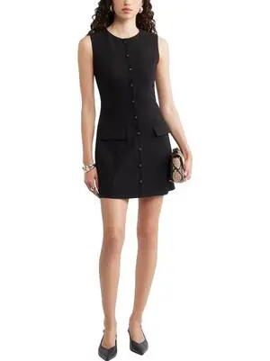 CHELSEA28 Chelsea28 Sleeveless Button-Front Mini Dress