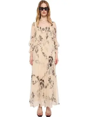Alix Of Bohemia Lilum Dress Shadow Lace - Multi
