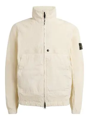 Stone Island Warp Nylon Ribbed Jacket - Ivory