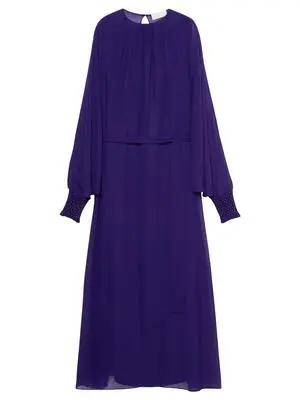 Marina Rinaldi Maxi Dress And Cardigan - Purple