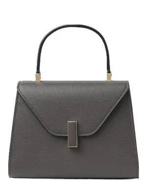 VALEXTRA Iside Foldover Mini Top Handle Bag - Black