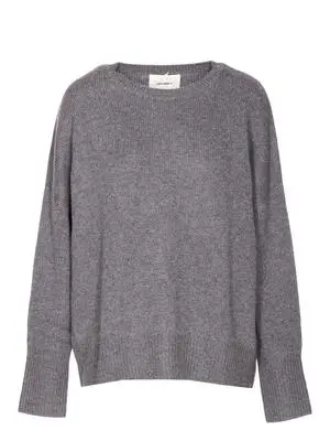 LISA YANG Mila Crewneck Knitwear - Gray
