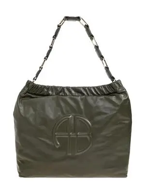 ANINE BING Kate Chain Shoulder Bag - Green