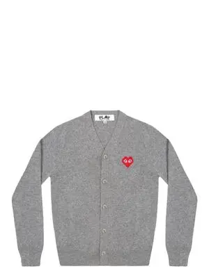 PLAY COMME DES GARCON Comme Des Garcons Play Woolen Cardigan